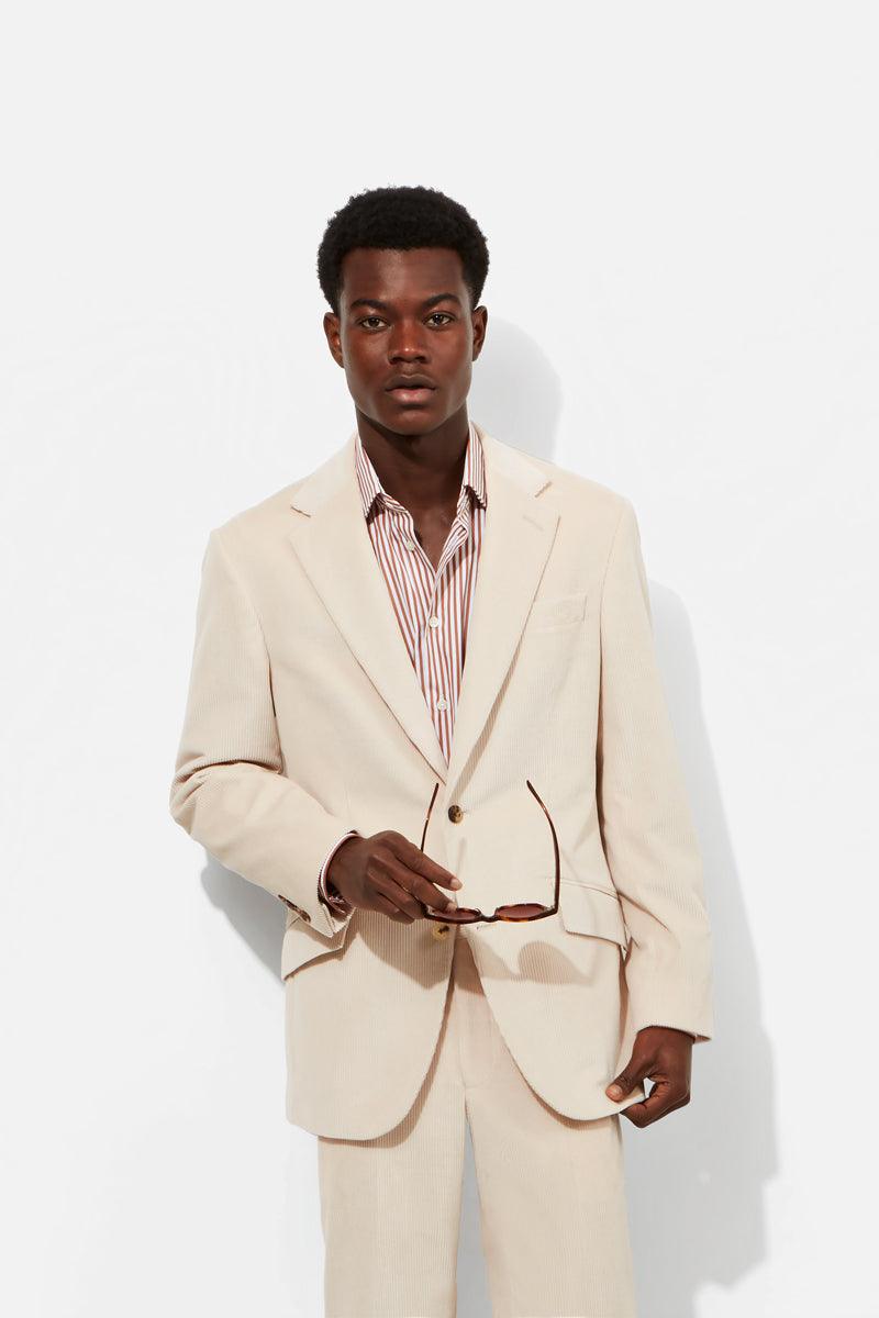 Chapman Jacket - Ivory Cotton Corduroy
