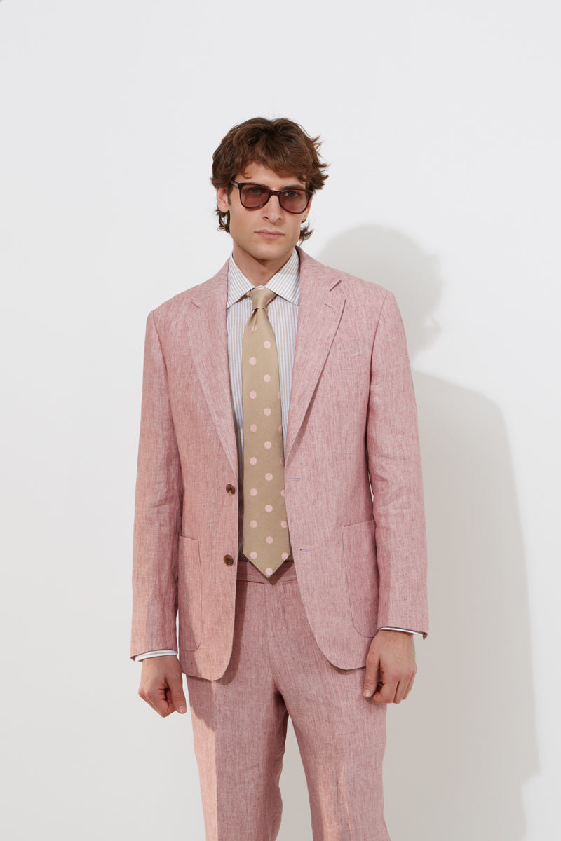Chapman Jacket – Rose Linen