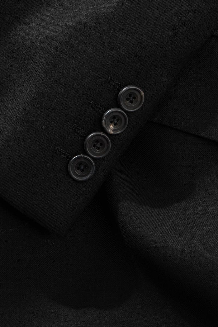 Black Twill Suit