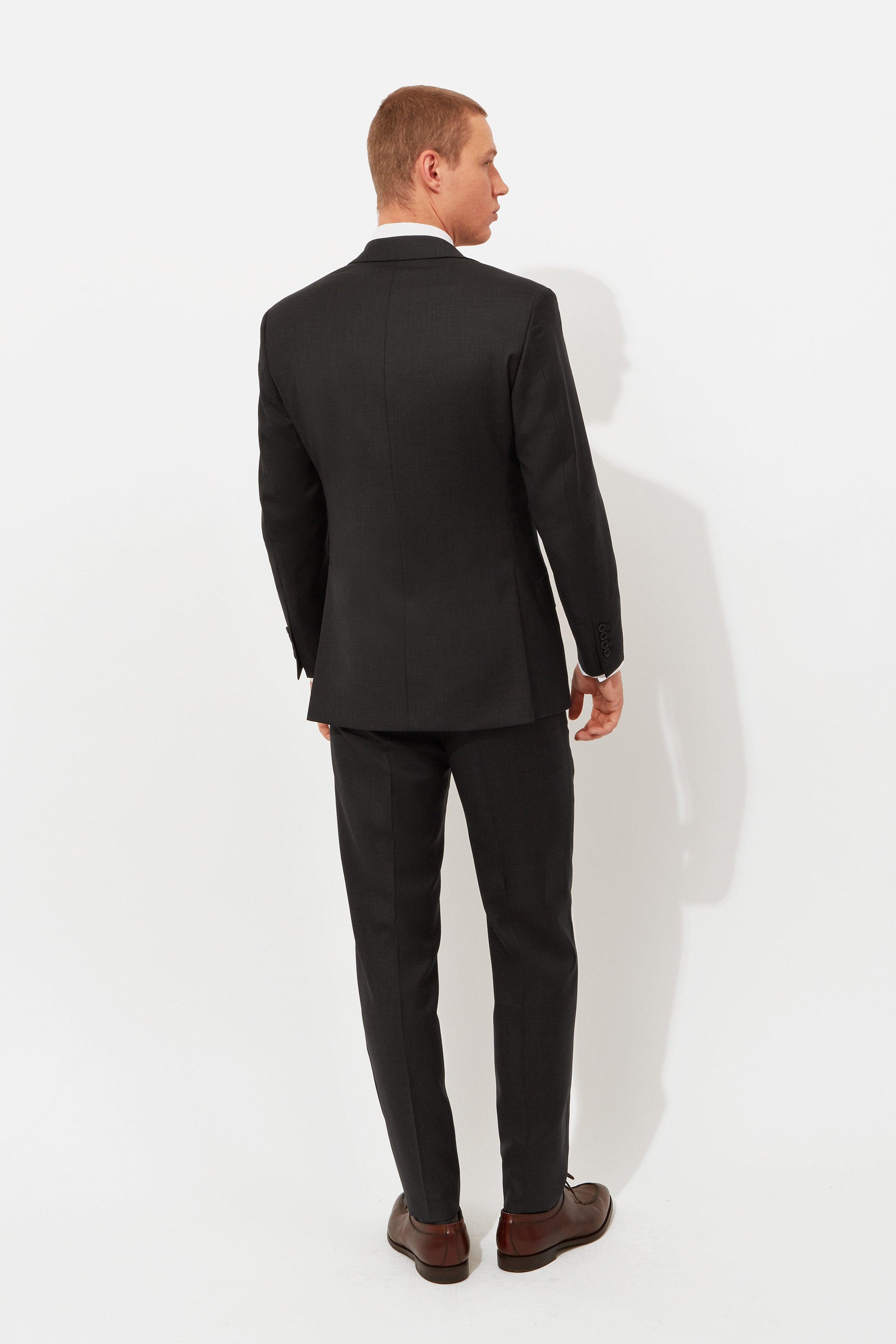 Charcoal Twill Suit